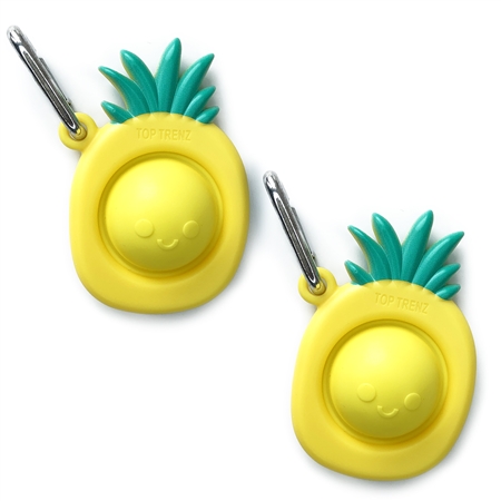 Mega Pop Pineapple Keychain ⋆ Time Machine Hobby