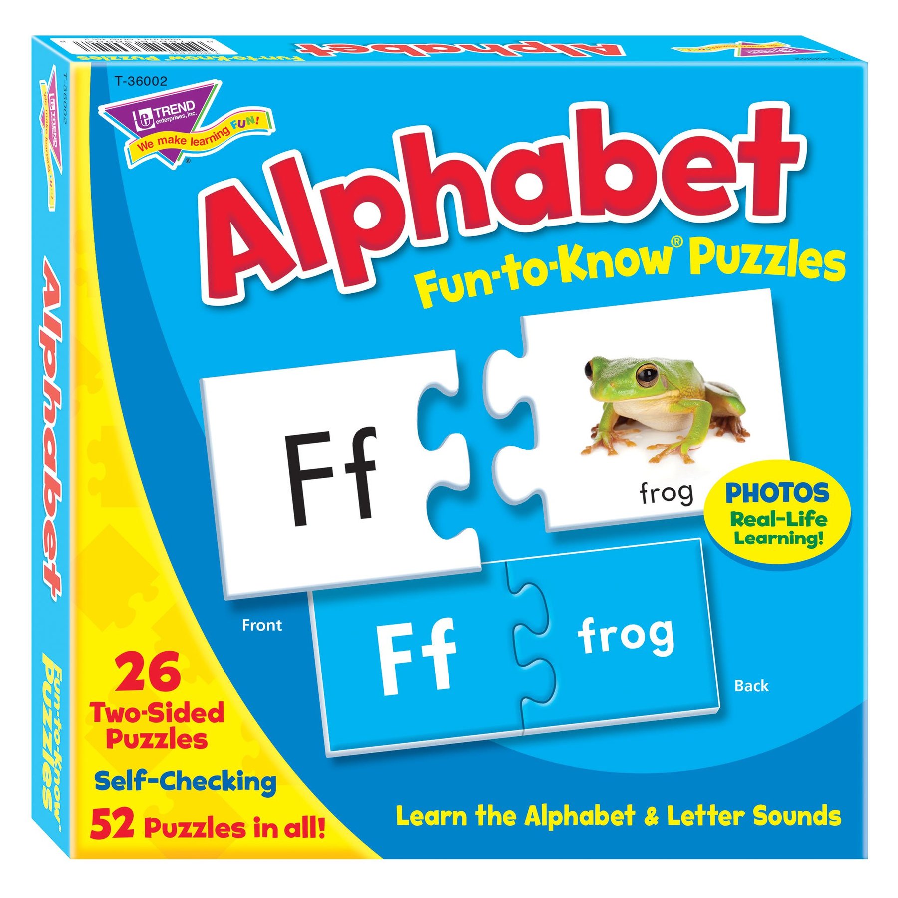 Alphabet Fun-to-Know Puzzles ⋆ Time Machine Hobby