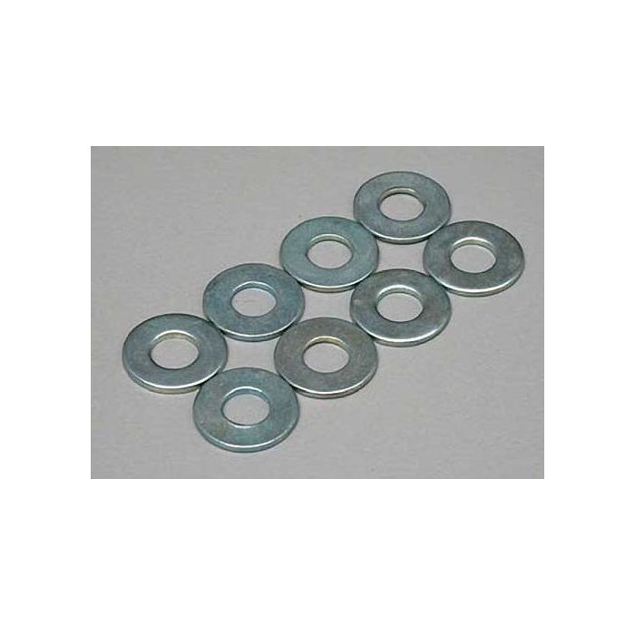 4mm FLAT WASHERS ⋆ Time Machine Hobby