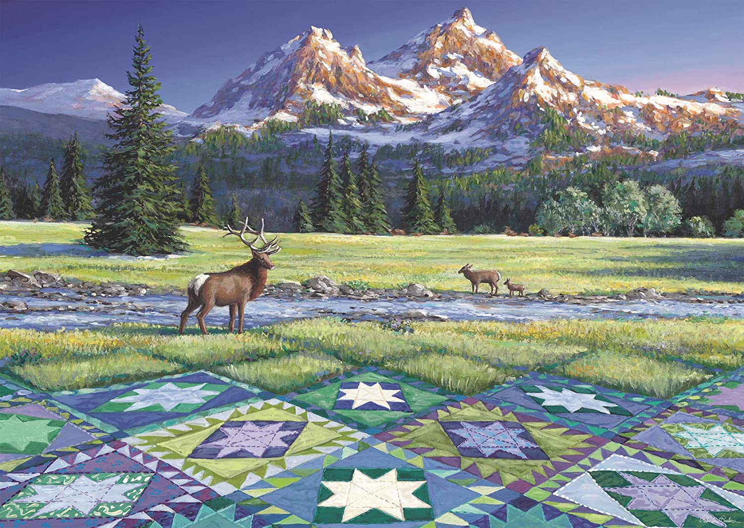 Wildlife Quilt Patterns Using Panels