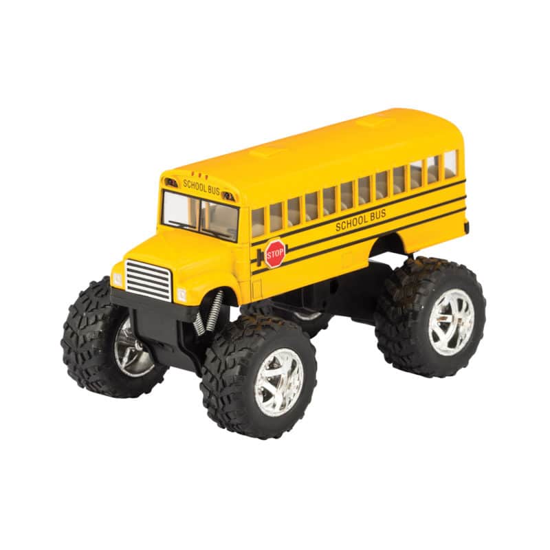 Diecast Big Wheel School Bus ⋆ Time Machine Hobby