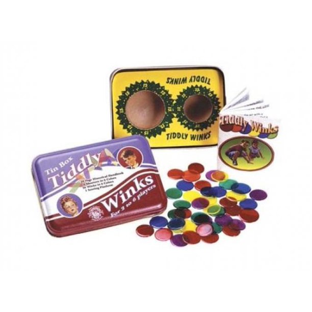 Tiddly Winks Tin ⋆ Time Machine Hobby