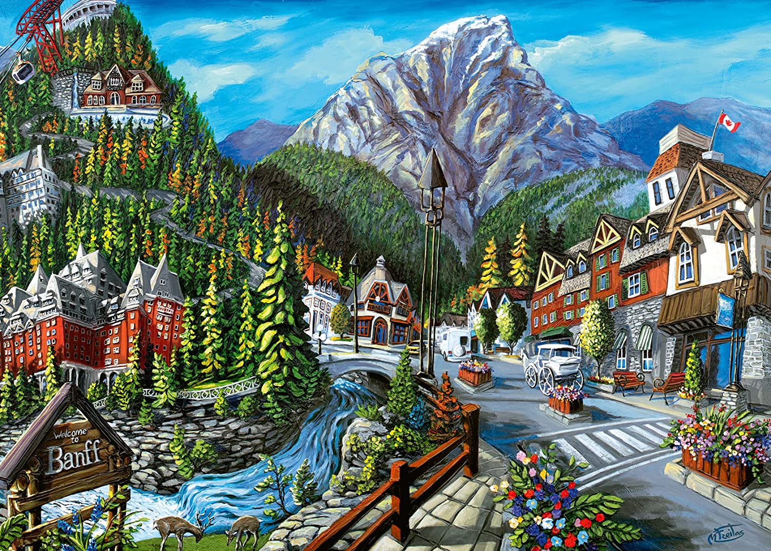 Welcome to Banff 1000pc ⋆ Time Machine Hobby