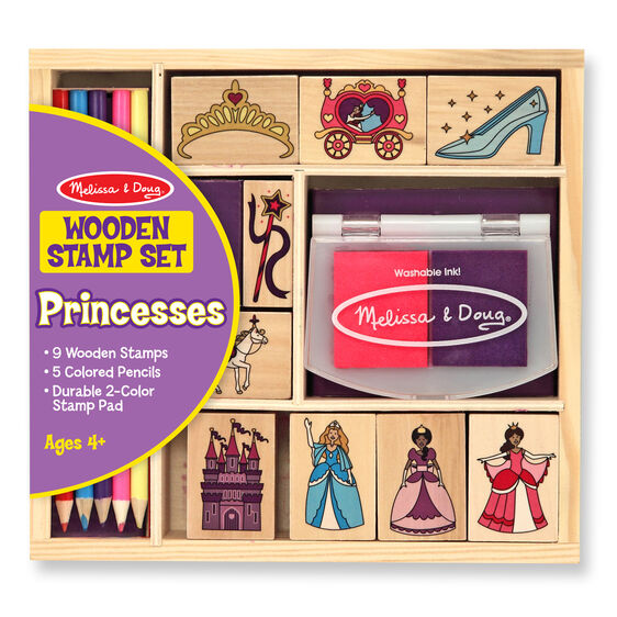 Wooden Princess Stamp Set ⋆ Time Machine Hobby