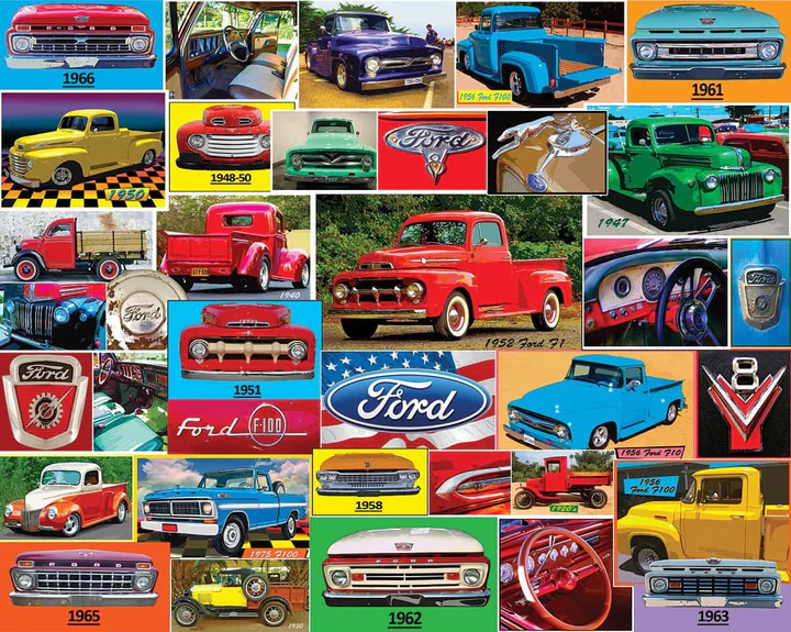 Classic Ford Pickups ⋆ Time Machine Hobby