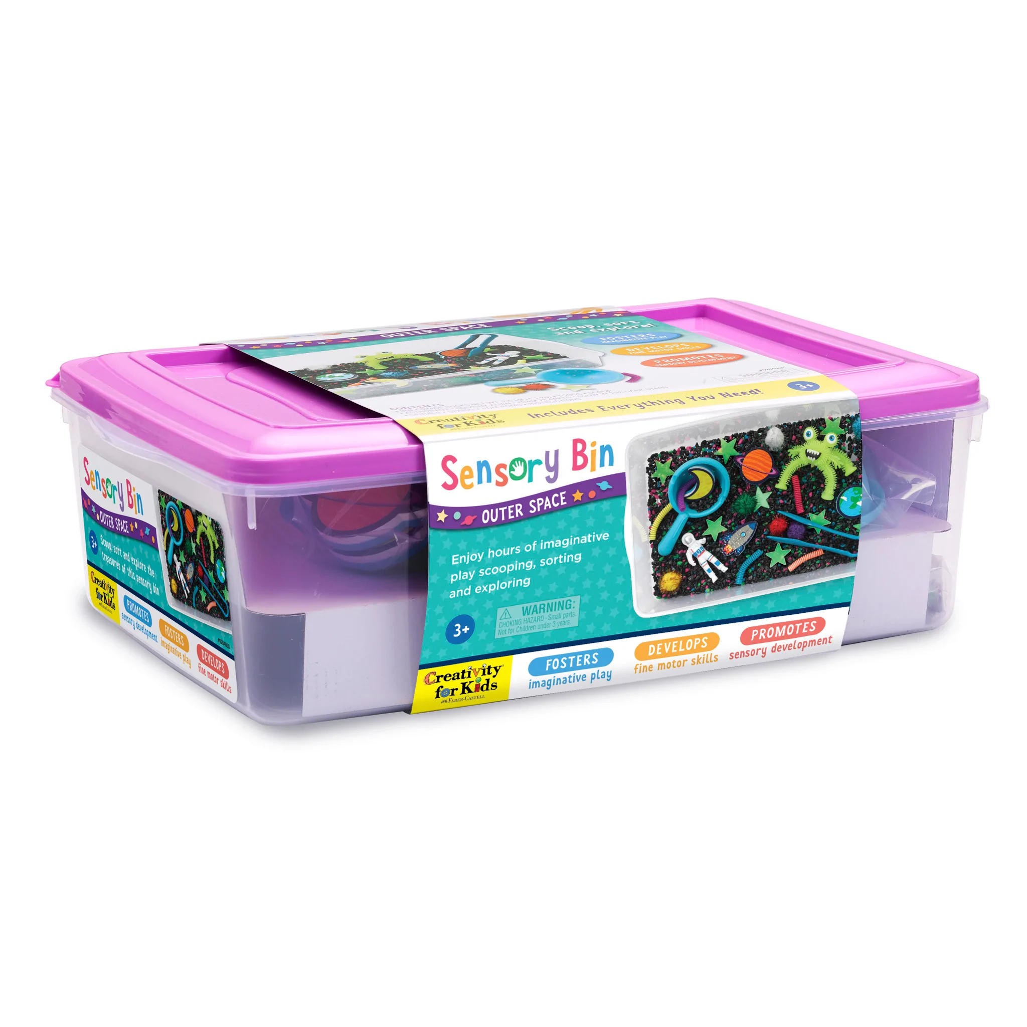 Sensory Bin Outer Space ⋆ Time Machine Hobby