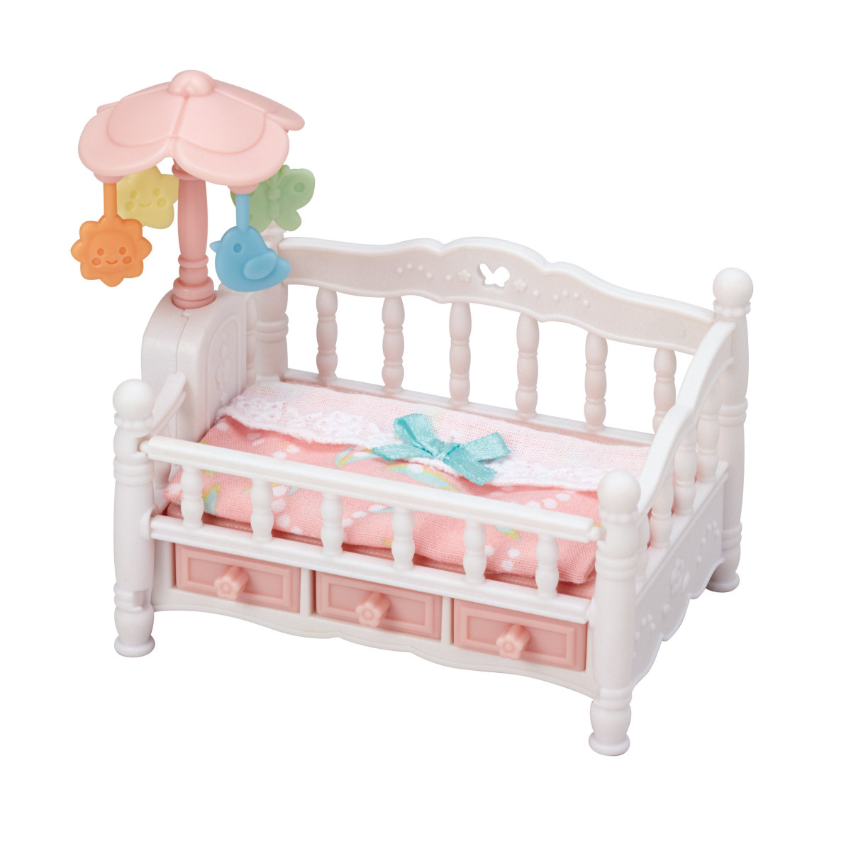 Crib with Mobile ⋆ Time Machine Hobby