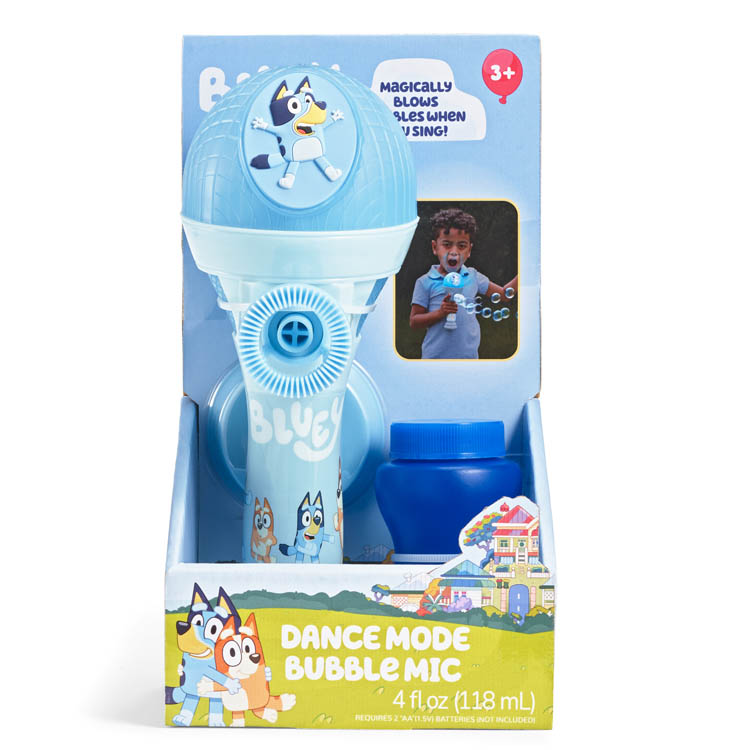 Bluey Dance Mode Bubble & Sing Mic ⋆ Time Machine Hobby