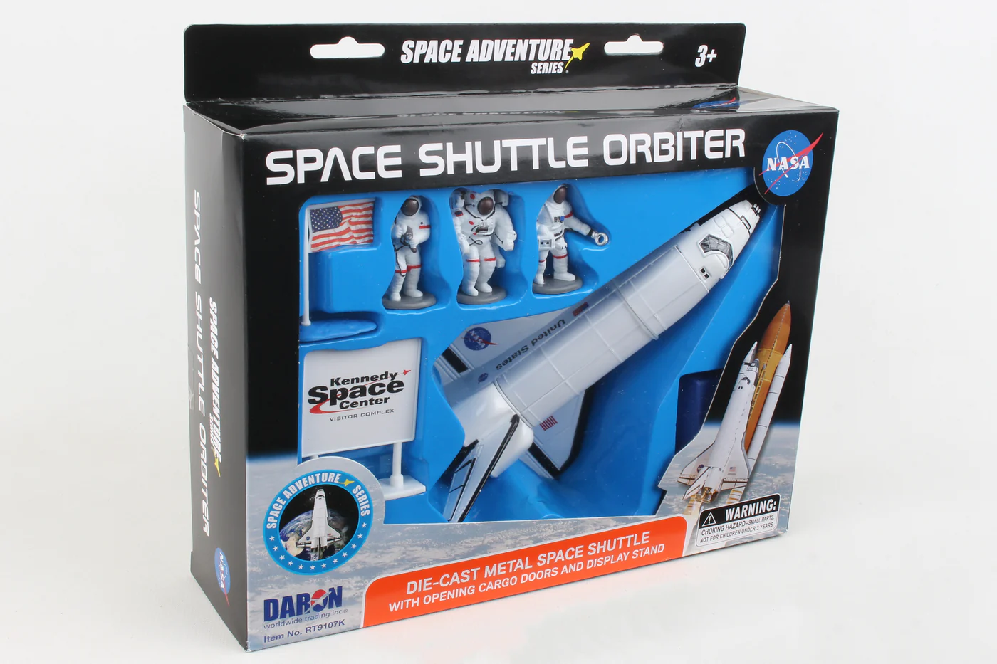 Space Shuttle 7pc Playset w/Kennedy ⋆ Time Machine Hobby