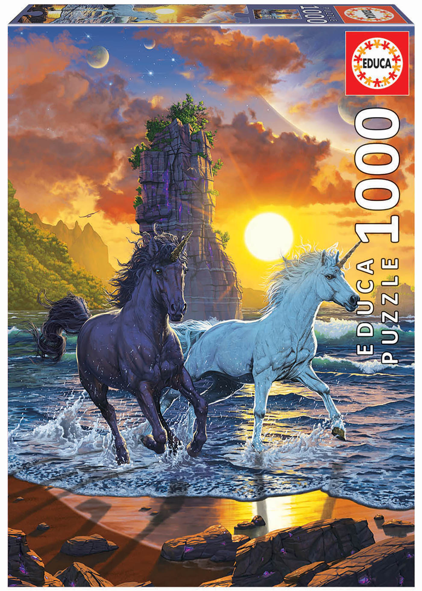 1000pc Unicorns on the Beach ⋆ Time Machine Hobby