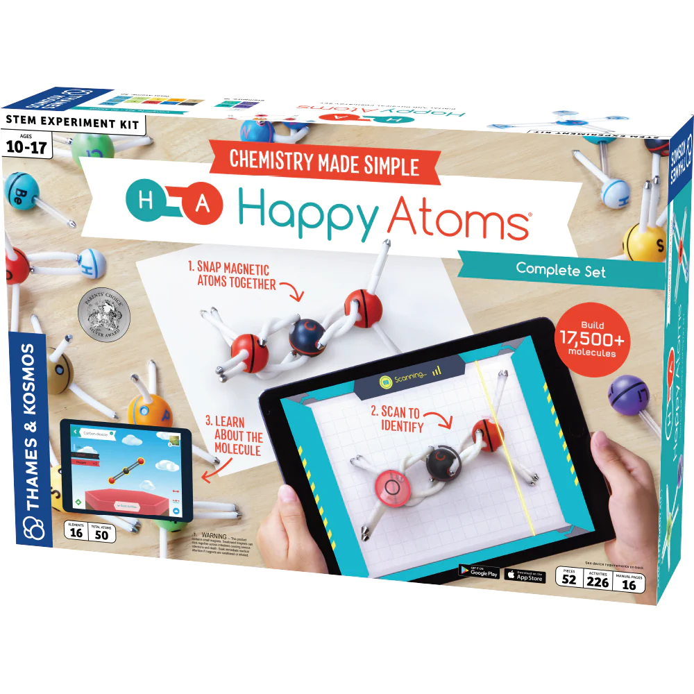 HAPPY ATOMS COMPLETE SET ⋆ Time Machine Hobby