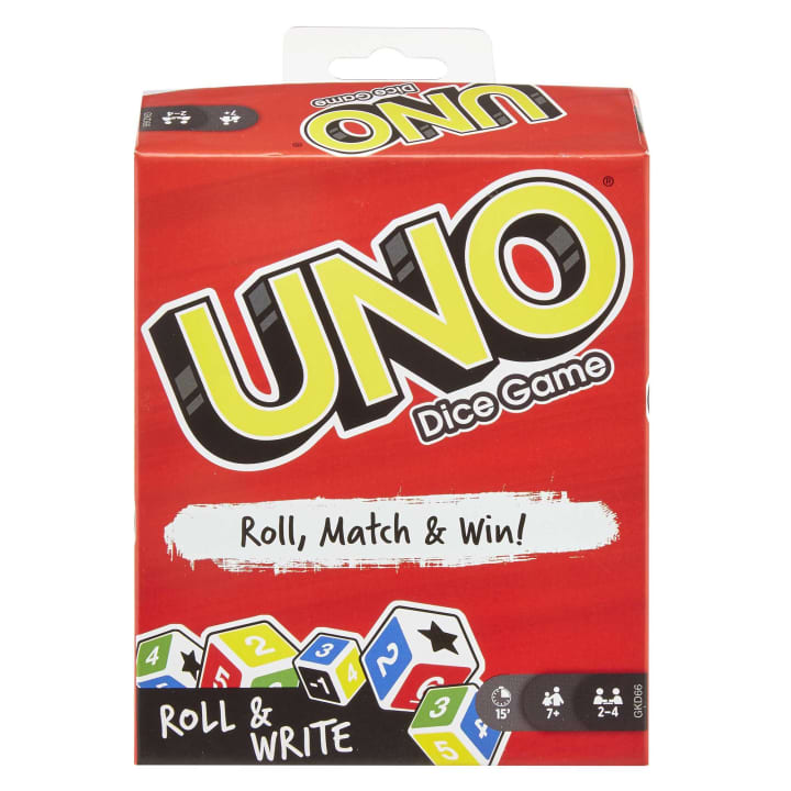 Uno Roll & Write ⋆ Time Machine Hobby