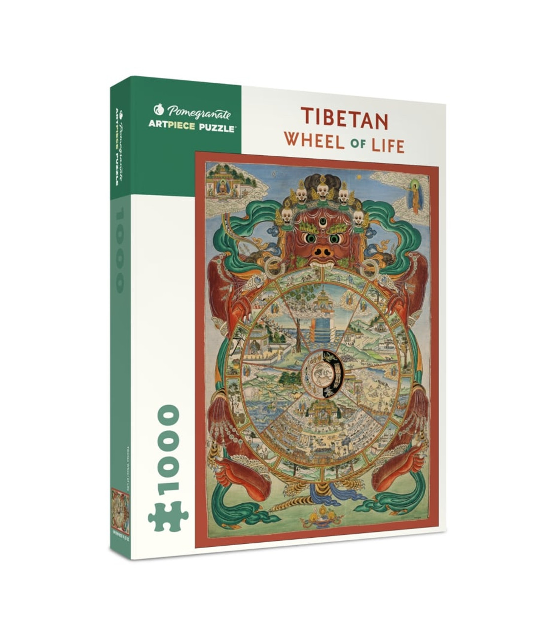 Tibetan Wheel Of Life Jigsaw Puzzle