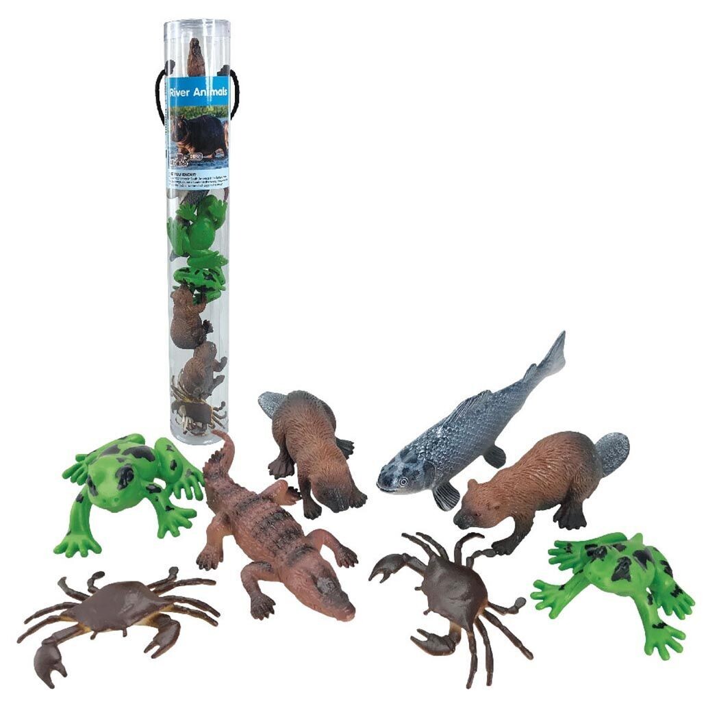 Fun Tubes - River Animals ⋆ Time Machine Hobby