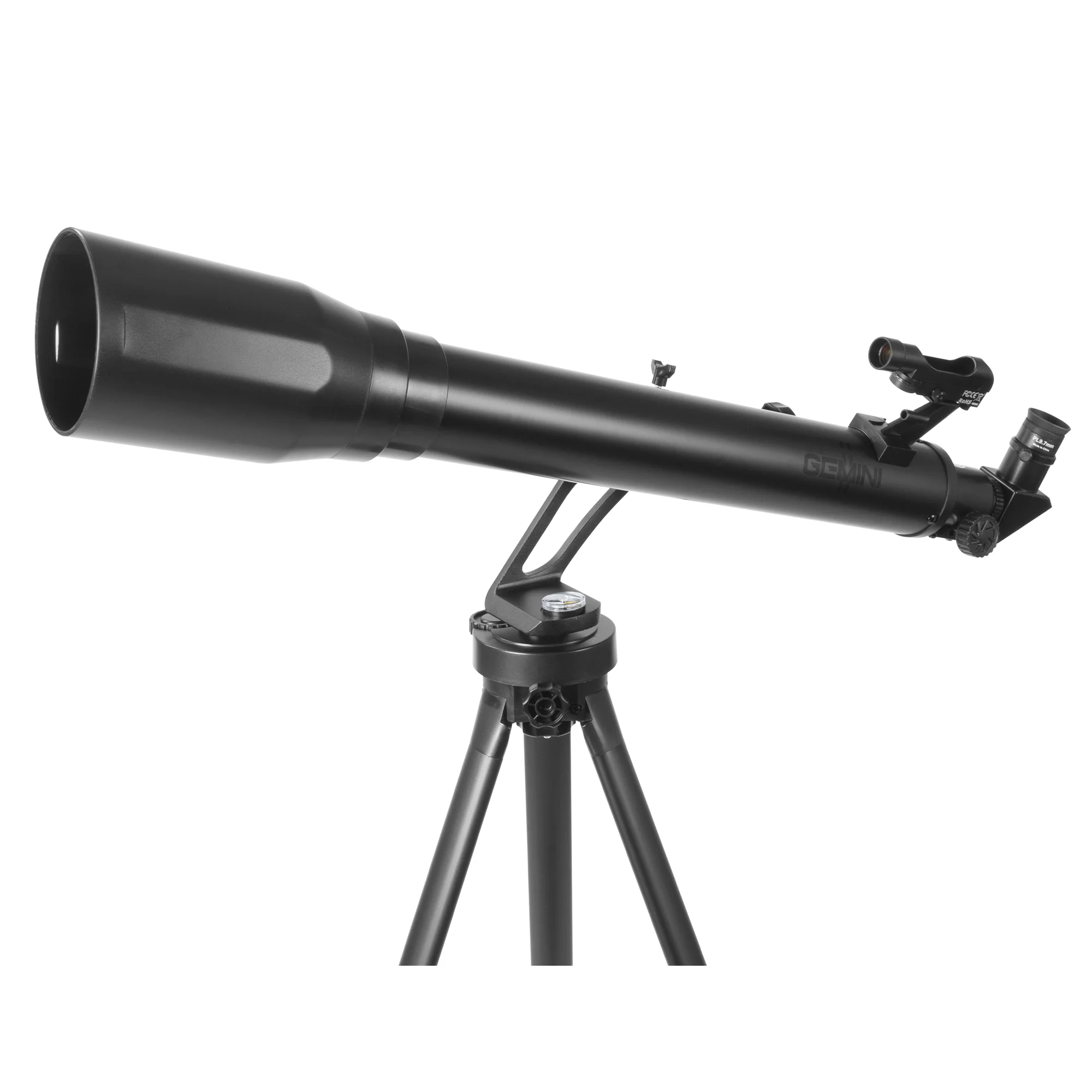 Gemini II Flat Black 70mm AZ Mount Telescope ⋆ Time Machine Hobby