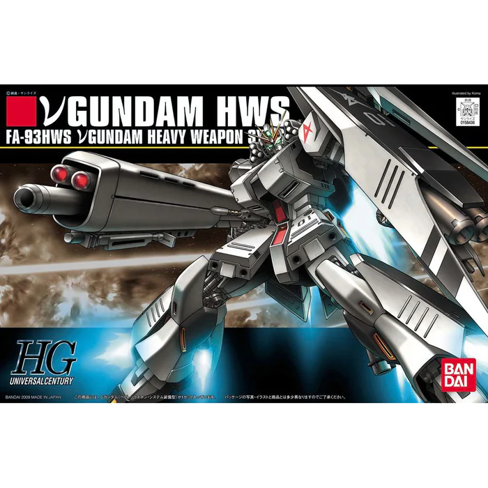 93 Nu Gundam (Heavy Weapon System) HGUC ⋆ Time Machine Hobby