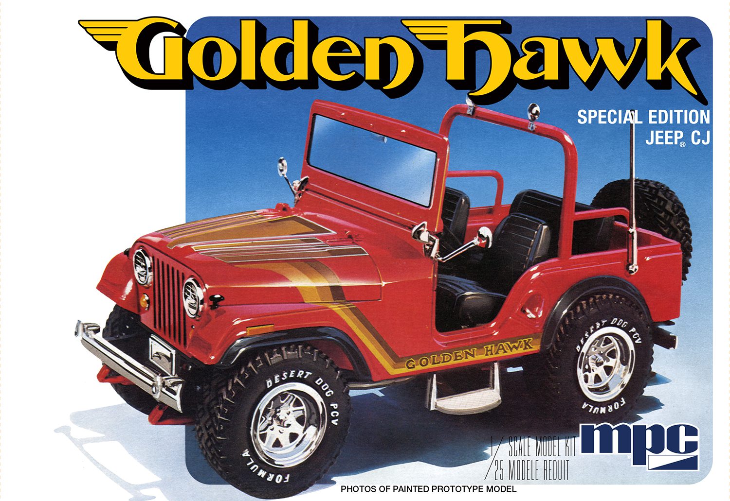 '81 Jeep CJ5 Golden Hawk 1:25 ⋆ Time Machine Hobby