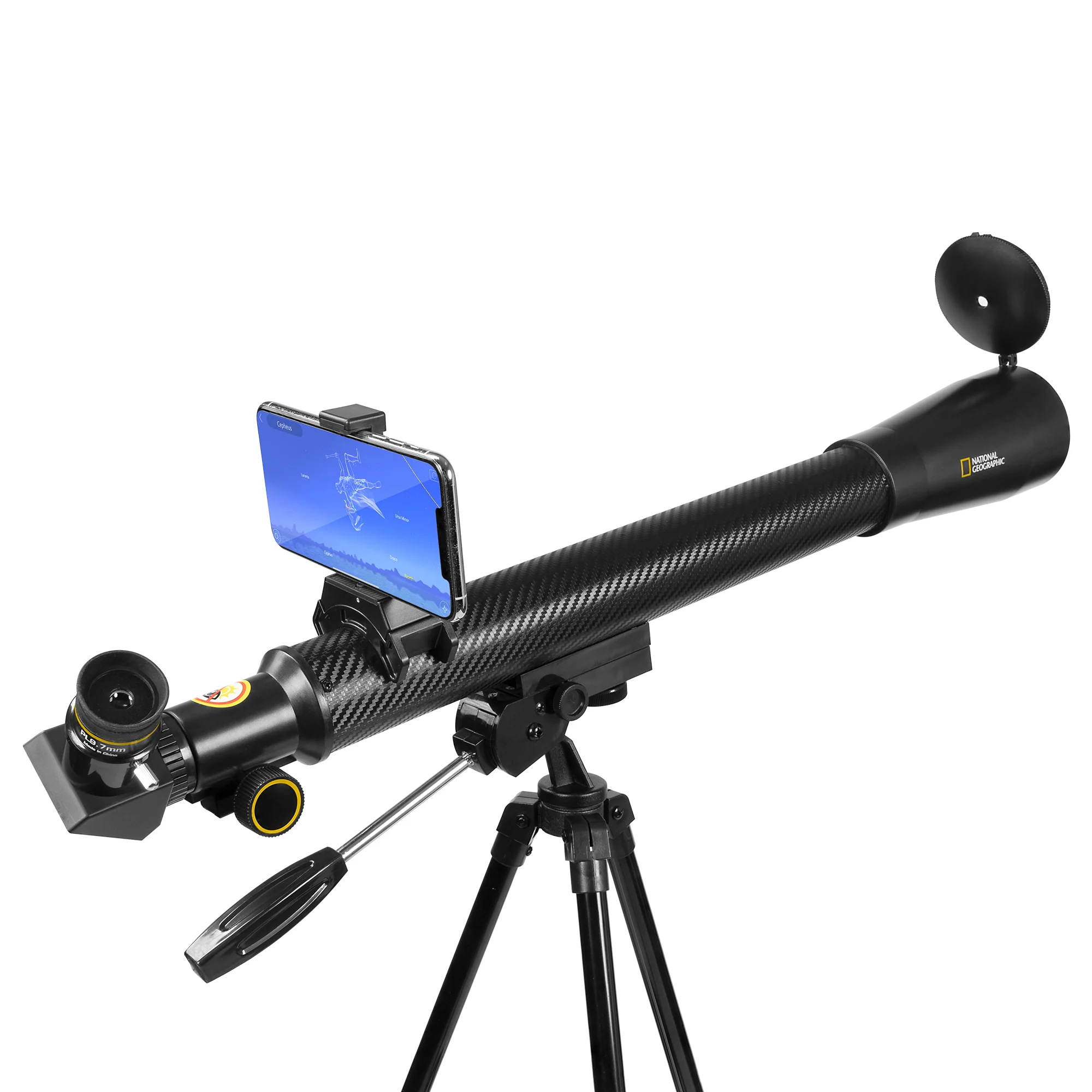 NatGeo Directional STARAPP 50mm Telescope ⋆ Time Machine Hobby