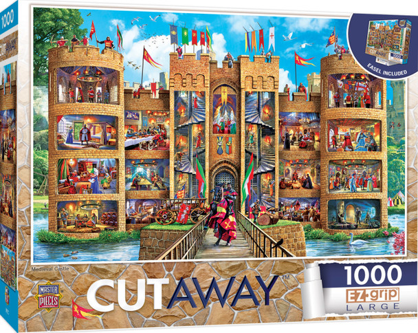 Medieval Castle 1000pc ⋆ Time Machine Hobby