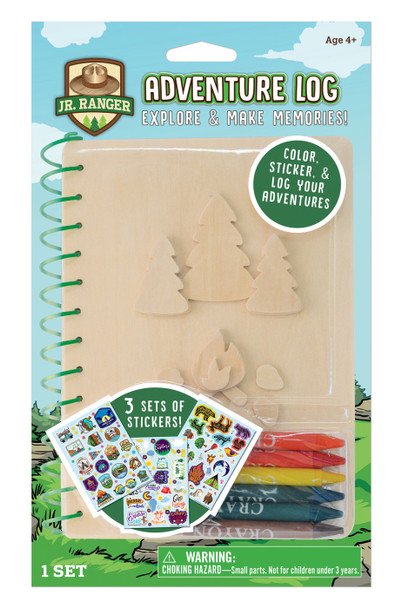 Jr Ranger Adventure Log ⋆ Time Machine Hobby