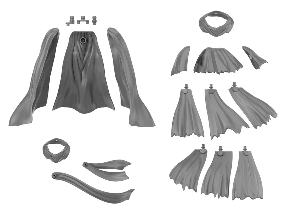 Option Parts Set 14 Multi Cloth ⋆ Time Machine Hobby