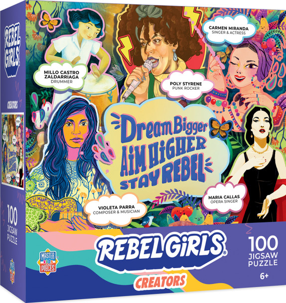 Rebel Girls Creators 100pc ⋆ Time Machine Hobby