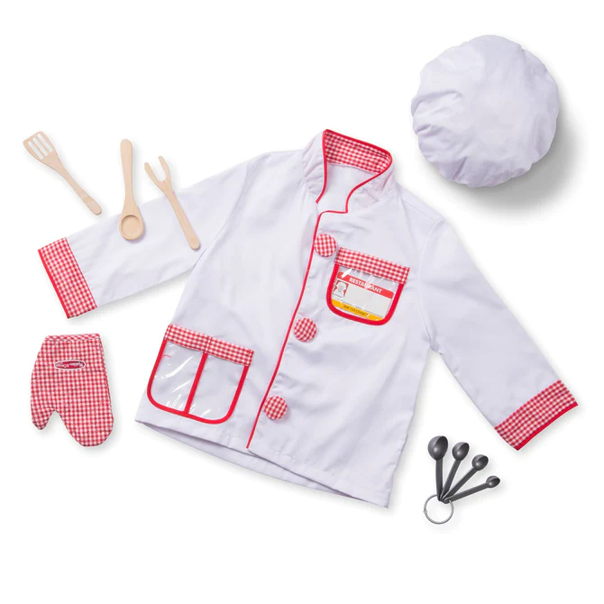 Chef Role Play Costume Set ⋆ Time Machine Hobby