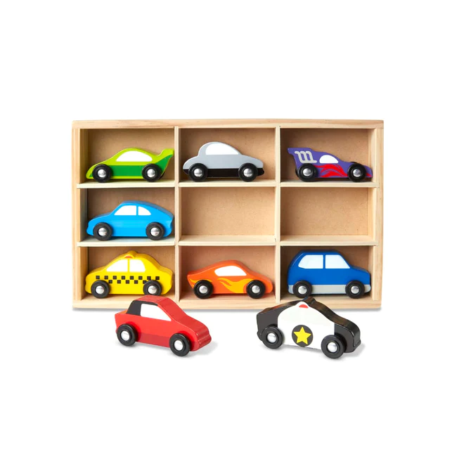 Wooden Cars Set ⋆ Time Machine Hobby