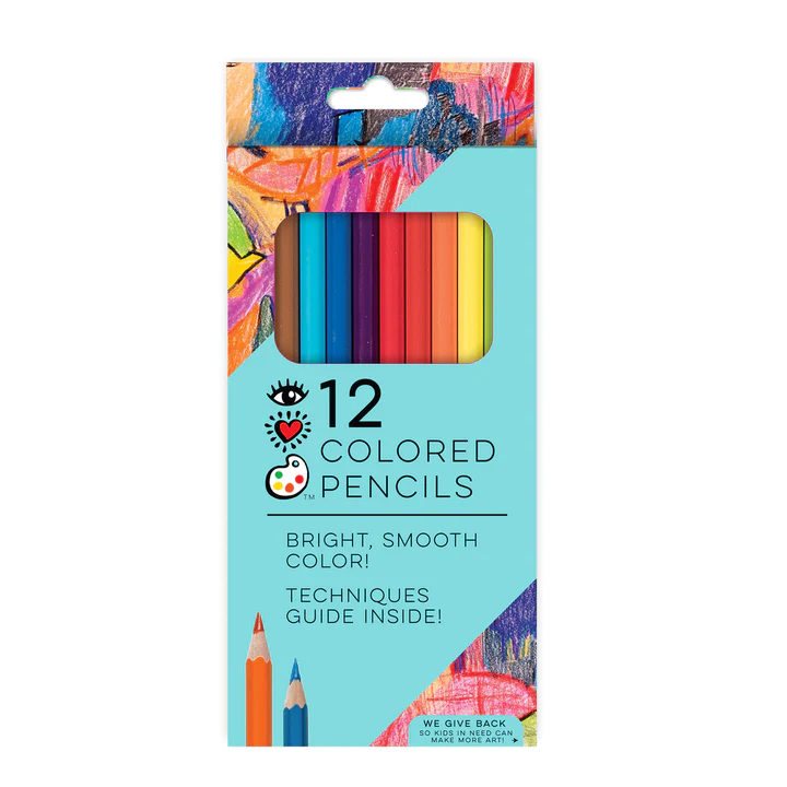 12 Colored Pencils ⋆ Time Machine Hobby