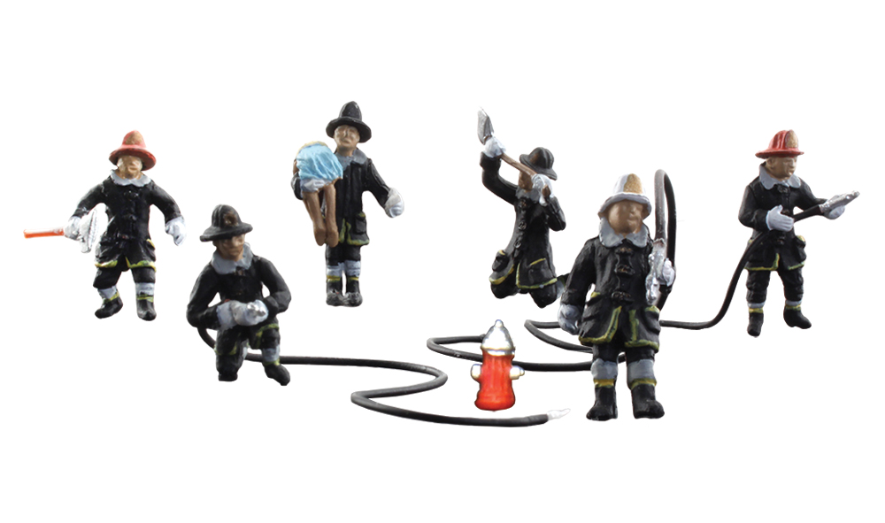 Rescue Firefighters HO ⋆ Time Machine Hobby