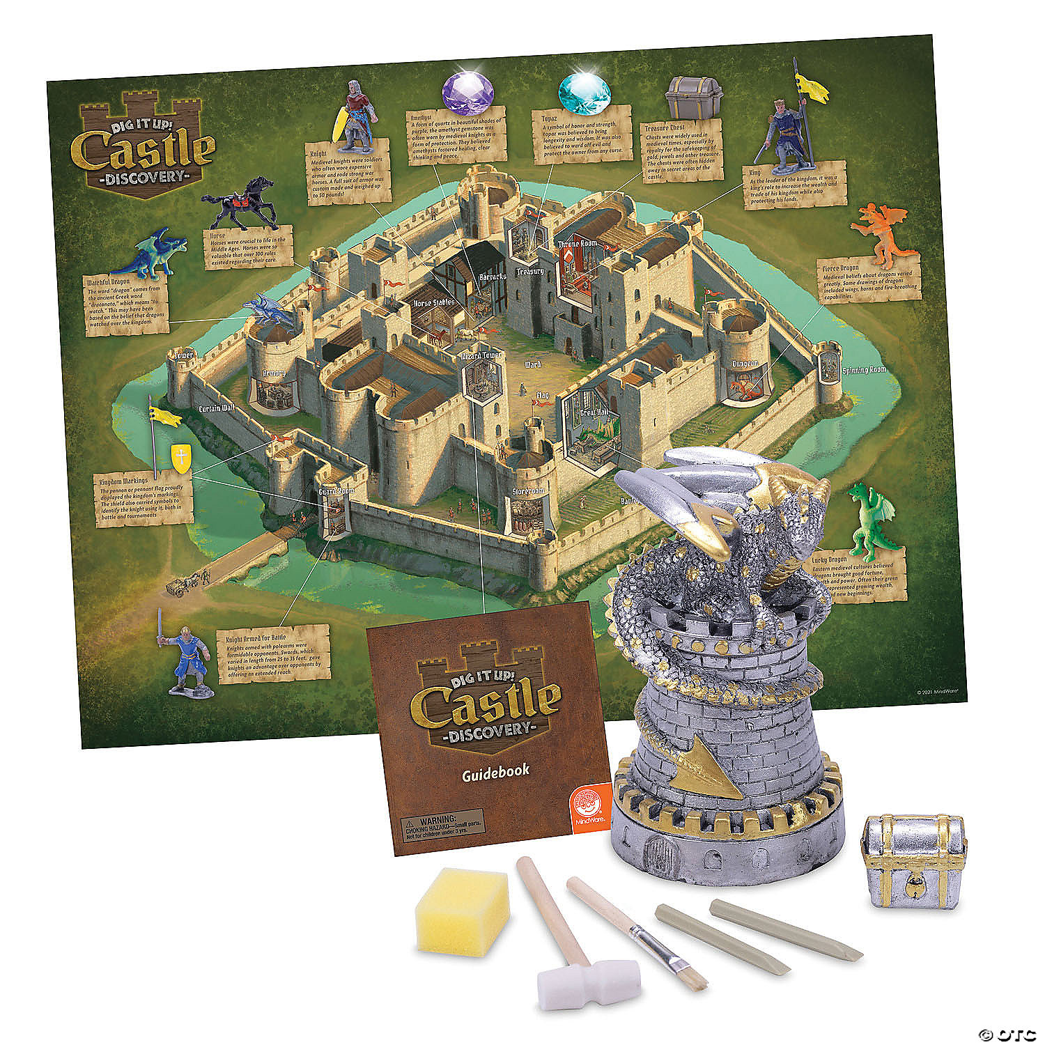 Dig it Up! Castle Discovery ⋆ Time Machine Hobby