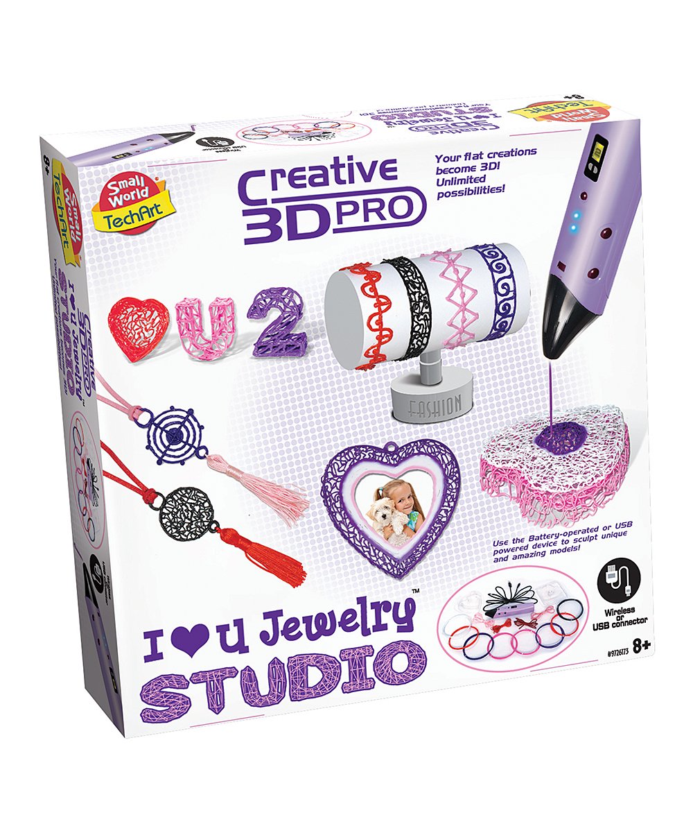 3D Printing Pen Jewelry Studio ⋆ Time Machine Hobby