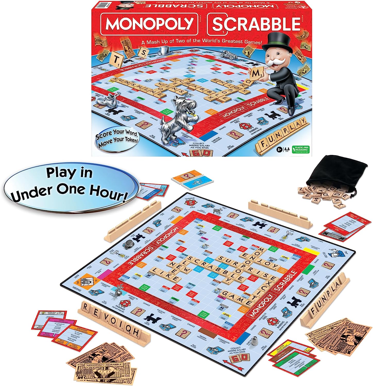 Monopoly Scrabble ⋆ Time Machine Hobby
