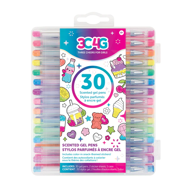 30 Scented Gel Pens ⋆ Time Machine Hobby