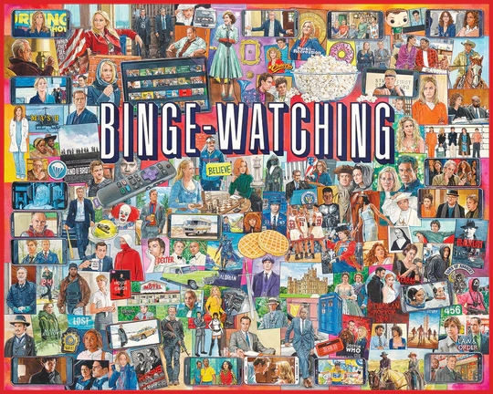 Binge-Watching 1000pc ⋆ Time Machine Hobby