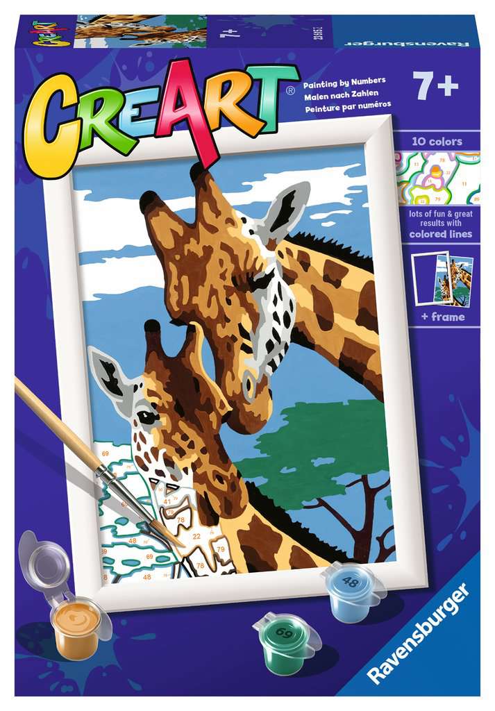 CreArt - Cute Giraffes ⋆ Time Machine Hobby