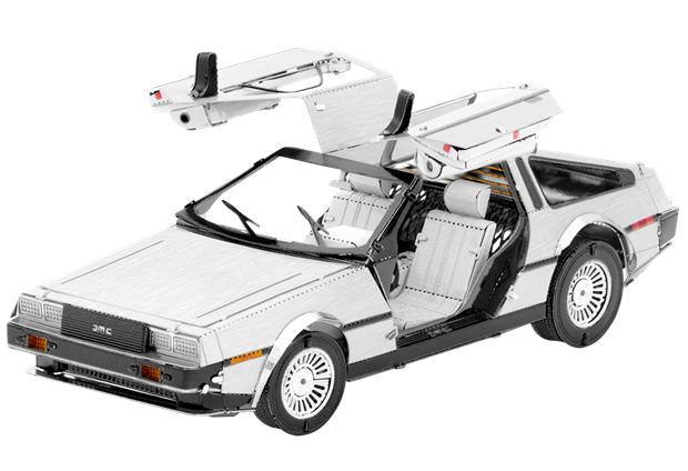 DeLorean - Color ⋆ Time Machine Hobby