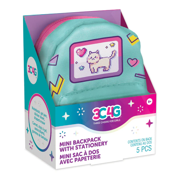 Mini Backpack Stationary - Retro ⋆ Time Machine Hobby