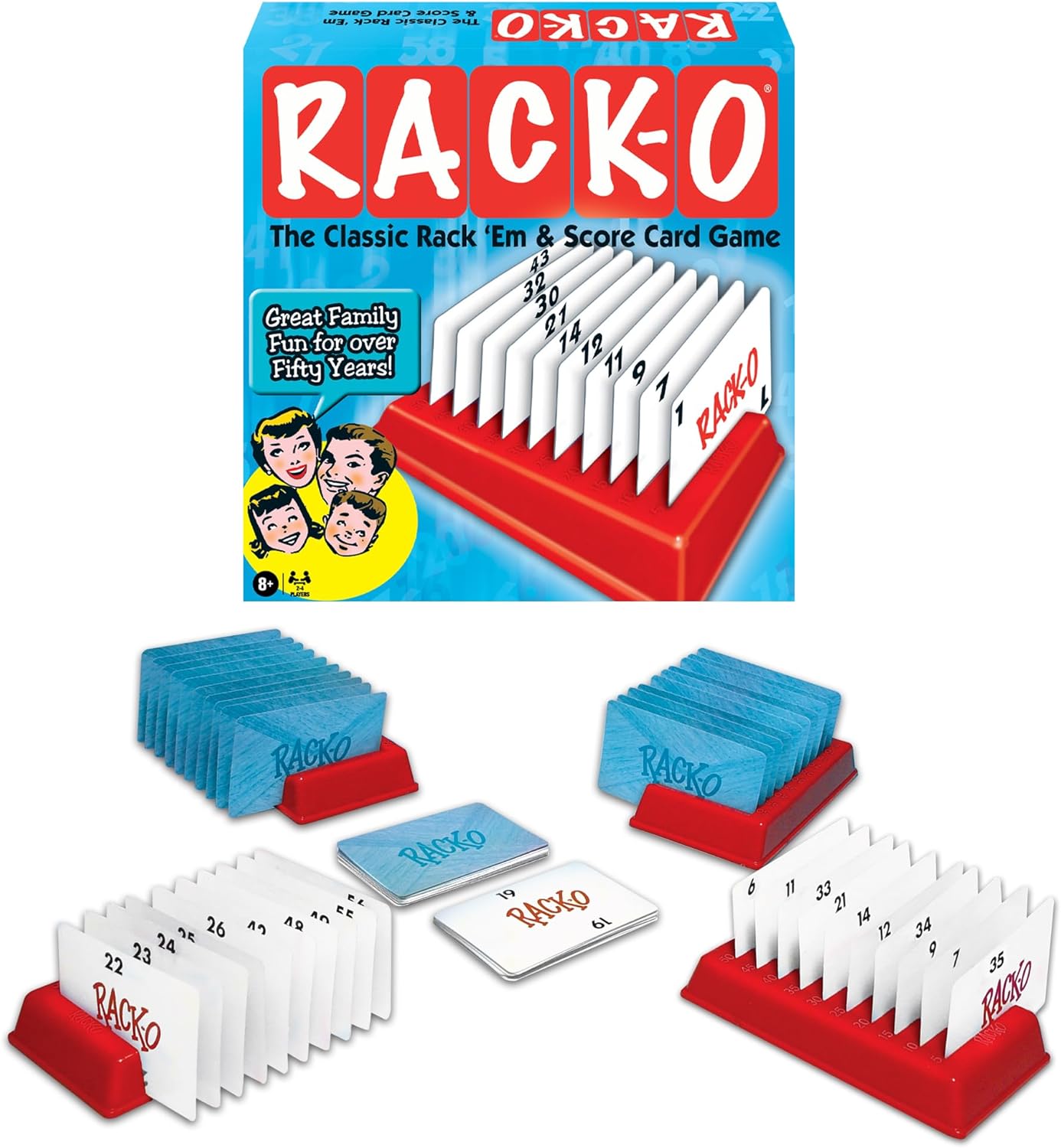 Rack-O Retro Packaging ⋆ Time Machine Hobby
