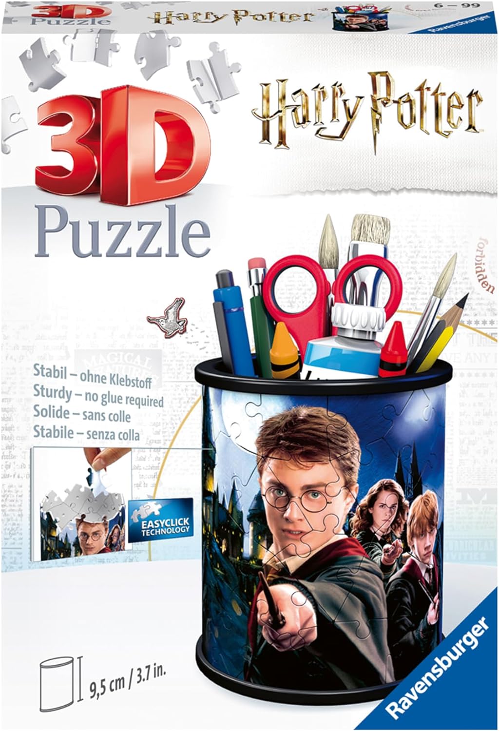 Harry Potter Pencil Cup 3D Puzzle ⋆ Time Machine Hobby