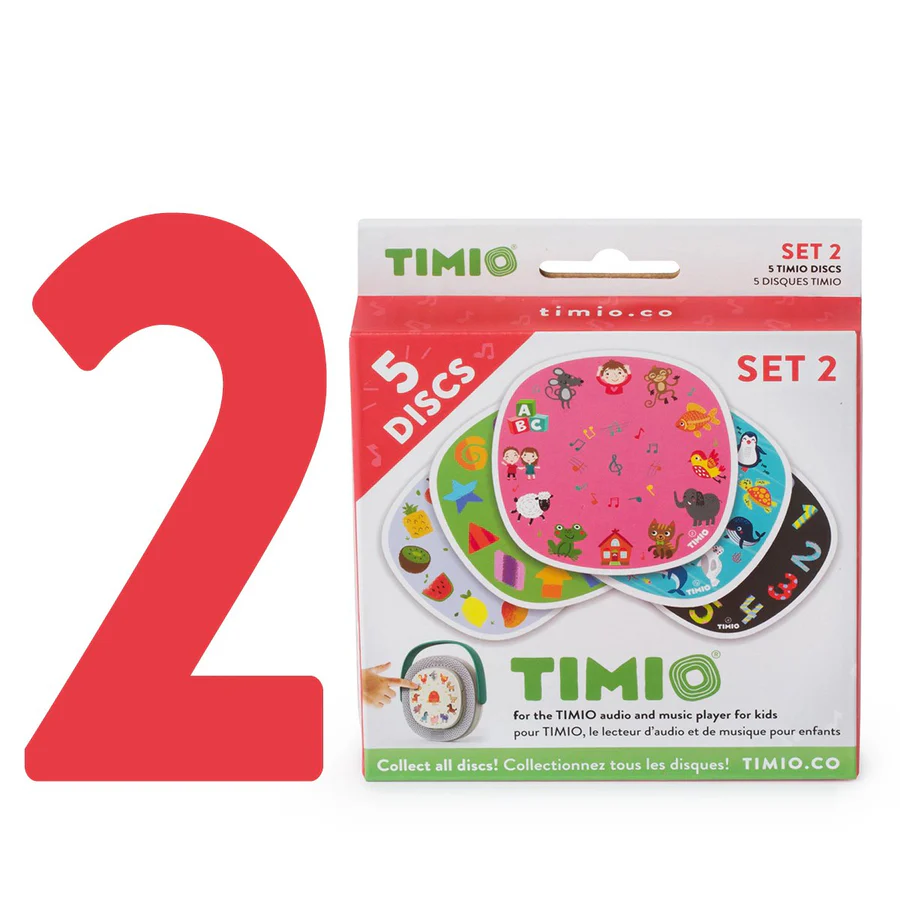 Timio Discs Set 2 ⋆ Time Machine Hobby
