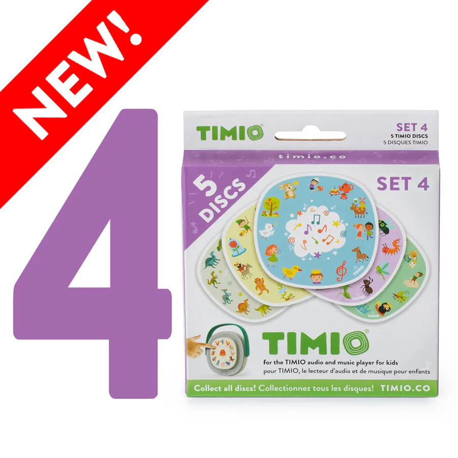 Timio Discs Set 4 ⋆ Time Machine Hobby