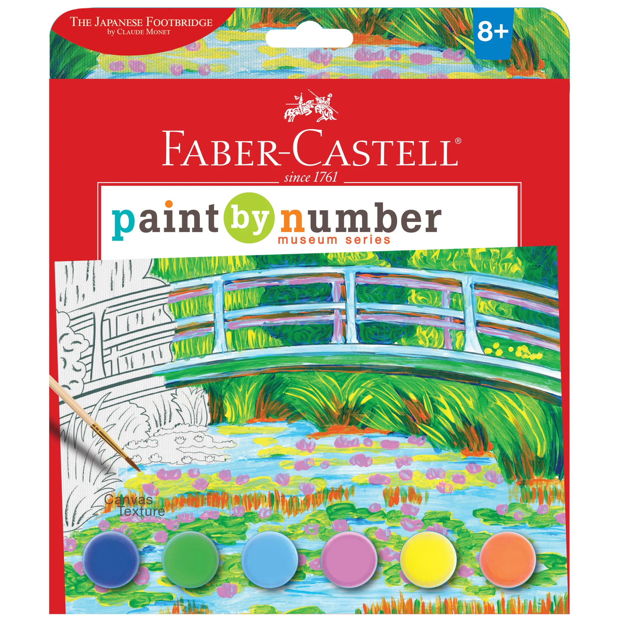 Paint by Numbers Museum Series Japanese Footbridge ⋆ Time Machine Hobby