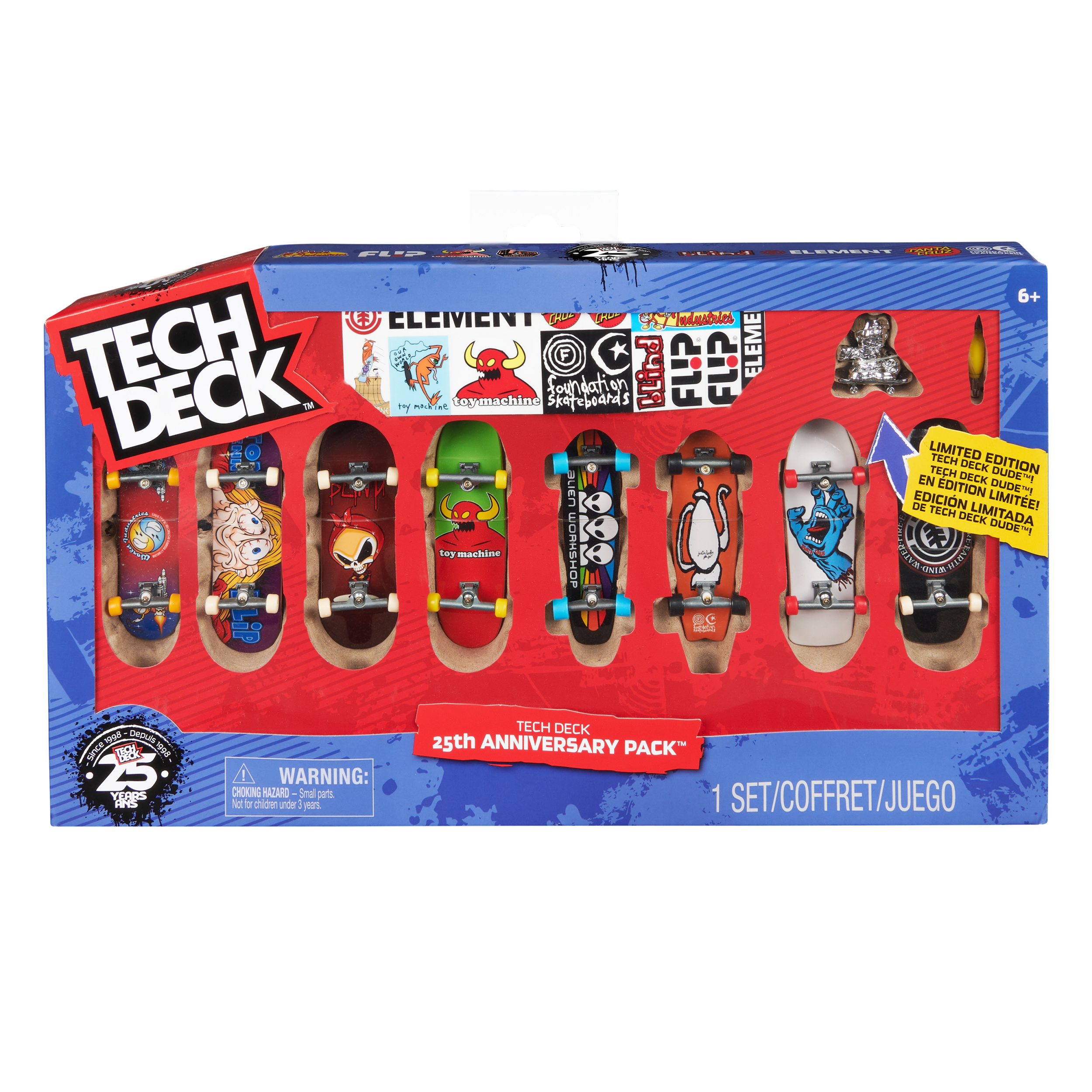 Tech Deck 25th Anniversary Pack ⋆ Time Machine Hobby