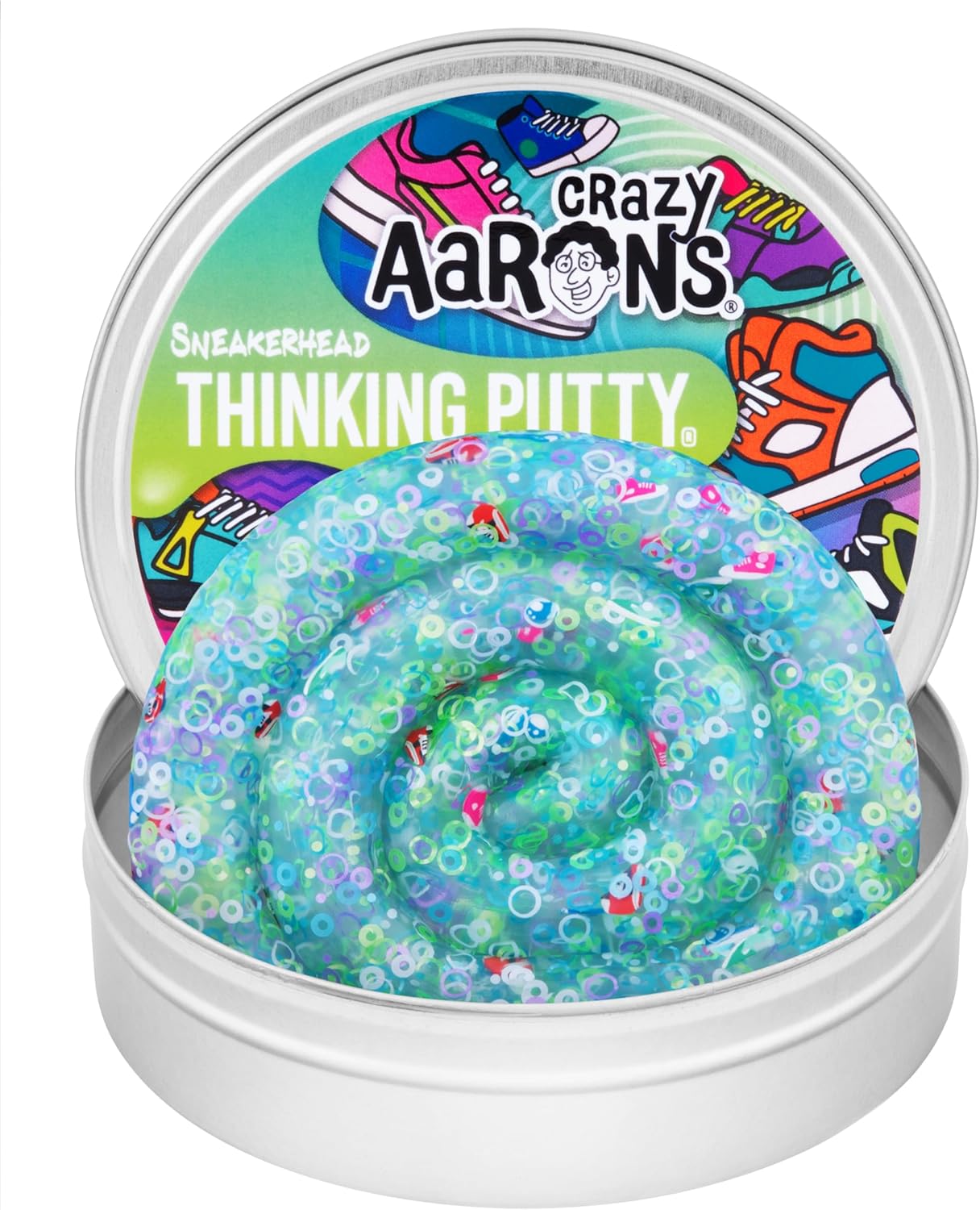 Sneakerhead Thinking Putty 4" Tin ⋆ Time Machine Hobby