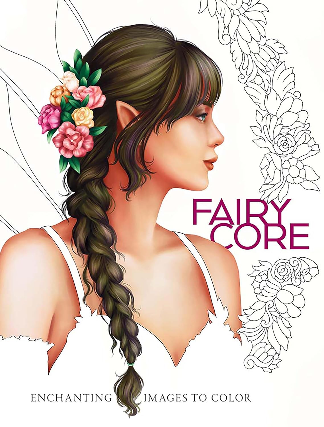 Fairy Core Coloring Book ⋆ Time Machine Hobby