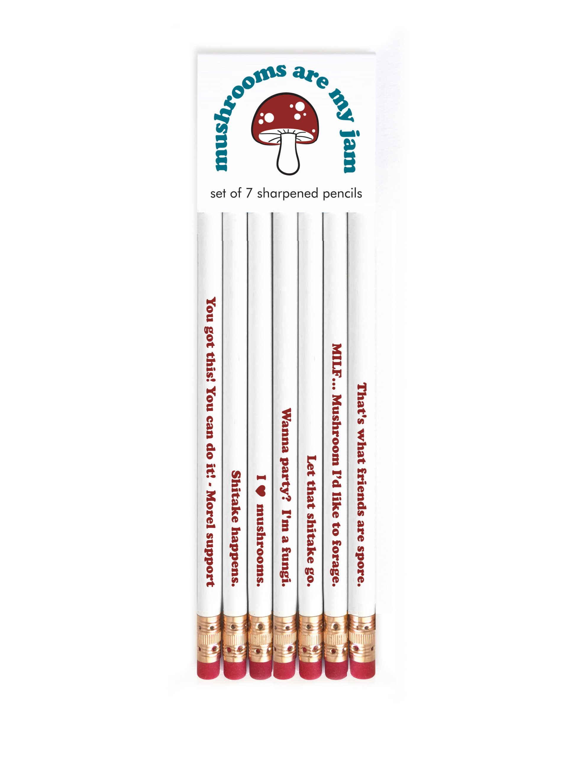 Mushrooms Pencils ⋆ Time Machine Hobby