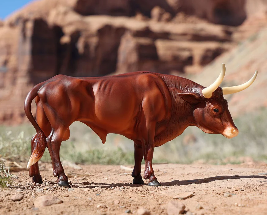 Texas Longhorn Bull ⋆ Time Machine Hobby