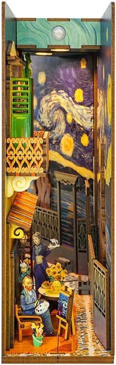 Vincent's World Book Nook Kit ⋆ Time Machine Hobby