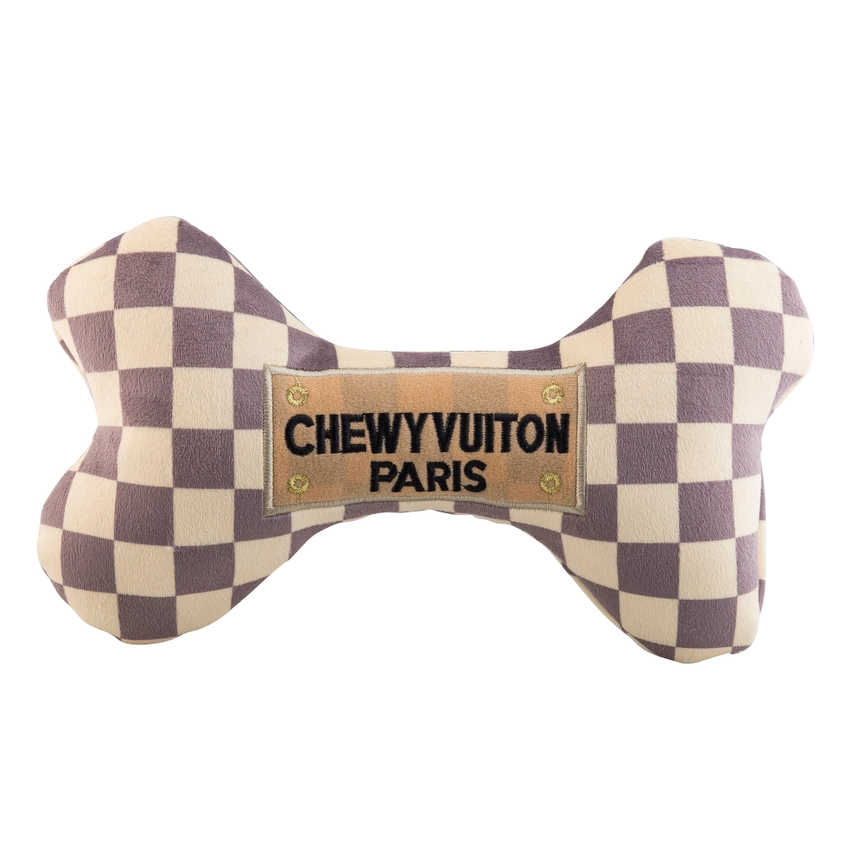 Chewy Vuitton Bones Squeaker Small ⋆ Time Machine Hobby